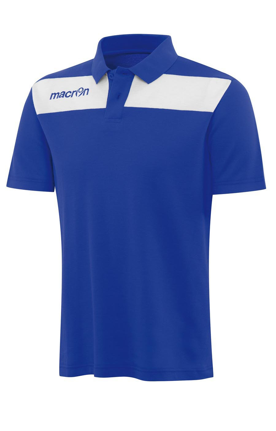 BLUE/WHITE Clio Polo | Macron Sports Hub Neath