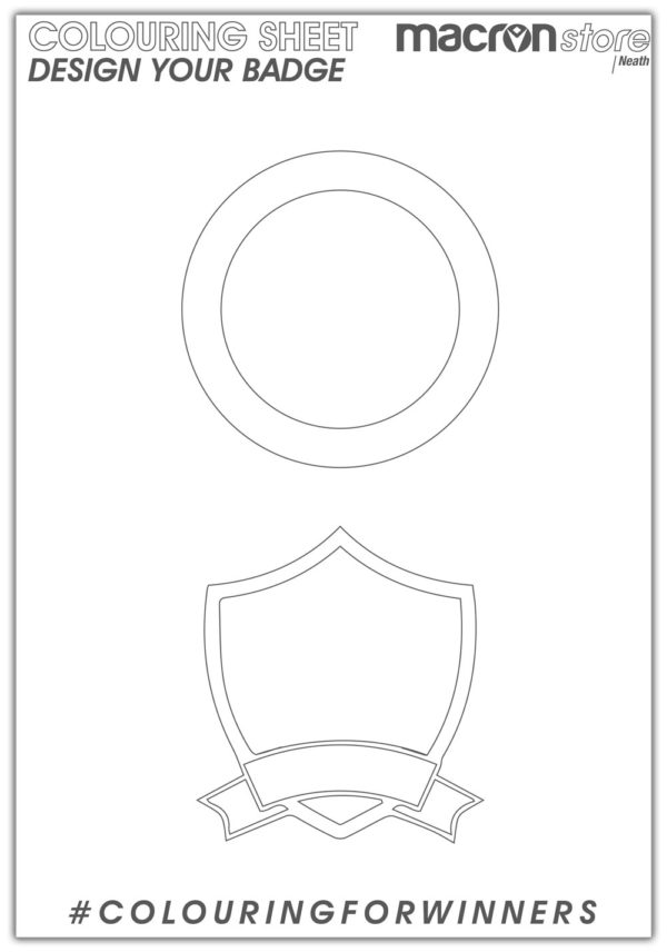 Colour In Your Macron Sheets! | Macron Sports Hub Neath