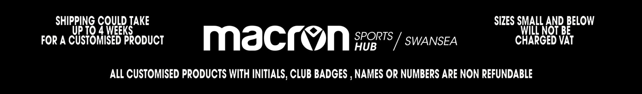 Macron Sports Hub Swansea - Macron Sportswear and Sports Accessories